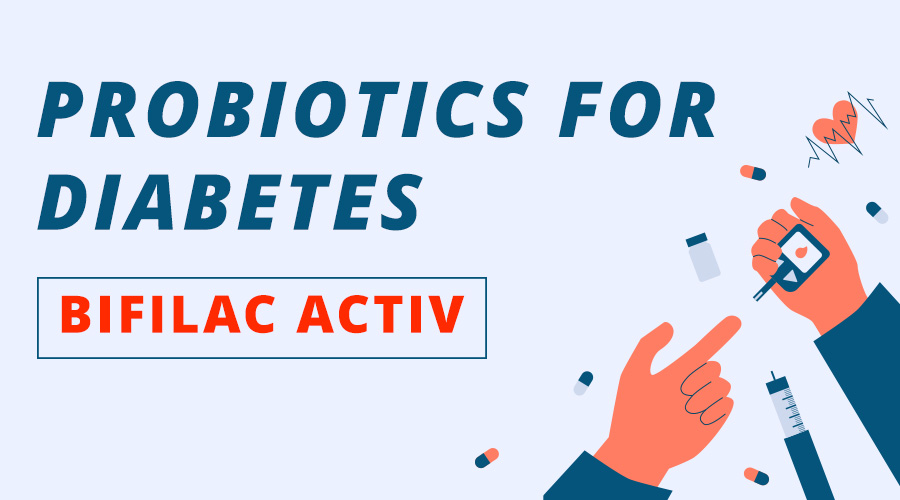 Probiotics for Diabetes – Bifilac Activ